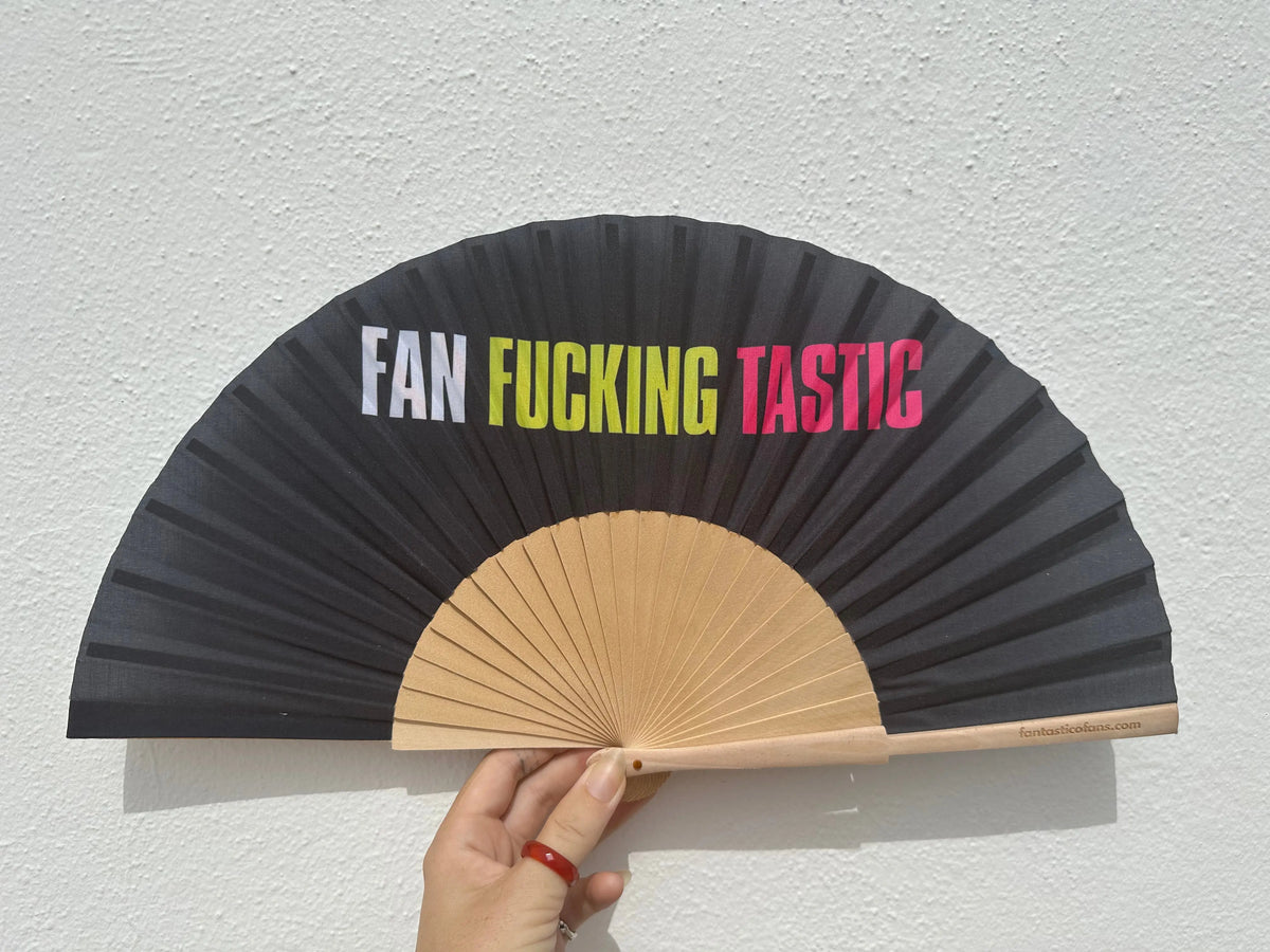 Stay Cool With Our Fan Fucking Tastic Slogan Fan 23cm Fantastico Fans