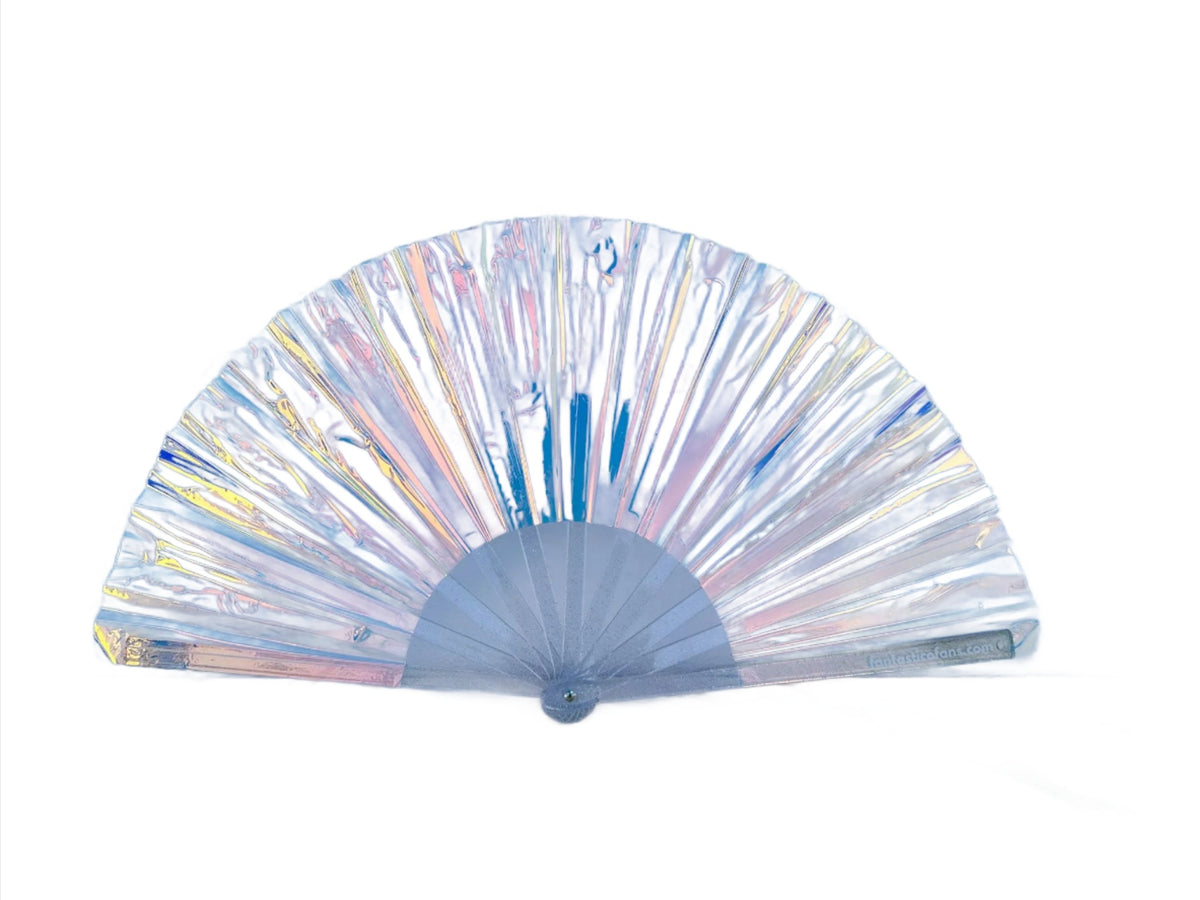 Holographic Crystal Mermaid XL Fan - Fantastico Fans